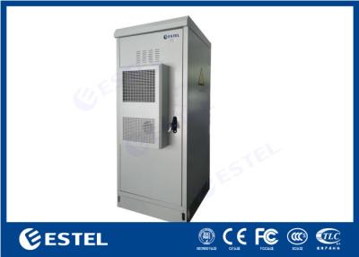 China Outdoor Floor Mounted Cabinet 19 Inch Rack 40U User Space With PDU for sale