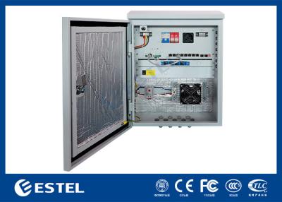 China 30W PoE Switch Pole Mounted Network Switch Box With 50W Heater And RS485 Control for sale
