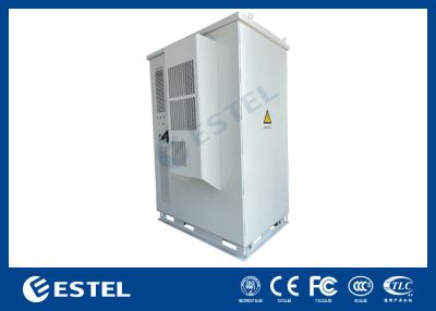 China Customized Three Bay Outdoor Base Station Cabinet Integrated Cooling And Power System for sale