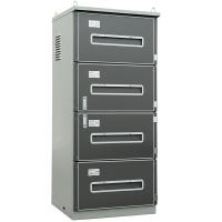 China Outdoor Telecom Enclosure for Communication Double Layer Door Type and 3 Compartments ≤95% Relative Humidity at 40°C for sale