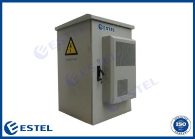 China 1.5mm 16U Outdoor Wall Enclosure With Heat Exchanger for sale