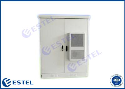 China Two Bay IP55 33U Outdoor Telecom Cabinet for sale