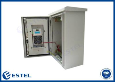 China 19 Inch IP55 Outdoor Equipment Cabinet Three Point Locking 450mm×460mm×750mm for sale