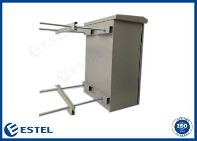 China Hot Dip Galvanized Steel IP55 Outdoor Telecom Enclosure Weatherproof Electronics Box for sale