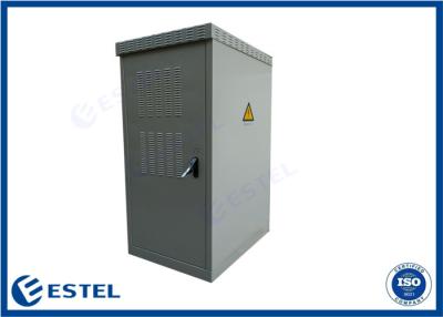 China 1500W Air Conditioner 700 1000 1700mm Welded Outdoor Telecom Enclosure With Two Doors for sale
