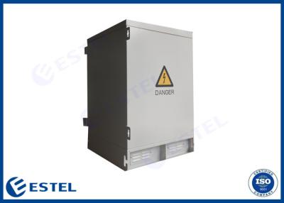 China AC220V LED Lamp Outdoor Telecom Enclosure Floor Mount 650×650×1300 Mm for sale