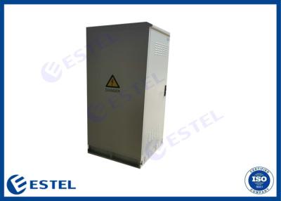 China 32U One Compartment Outdoor Telecom Cabinet With 20mm PEF Heat Insulation for sale