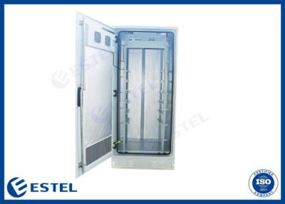 China 19 Inch Rack One Front Door 32U Outdoor Telecom Enclosure 1500W Air conditioner for sale