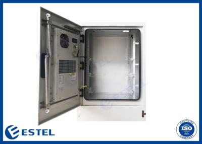 China Anti Theft Weatherproof 16U Outdoor Telecom Cabinet Anti Corrosion Powder Coating for sale