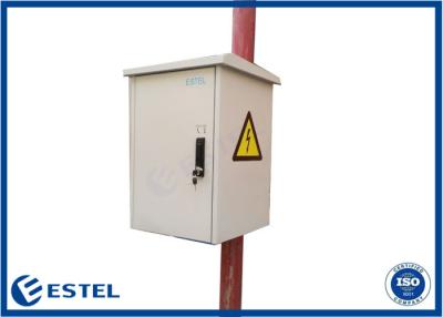 China 4 Fans 19inch 13U IP55 Outdoor Telecom Enclosure Wall Mounted Pole Mounted for sale