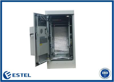China Double Doors 19 Inch Outdoor Telecom Enclosure One Compartment for sale