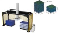 China Dual Station Bottle Wrapping Machine 2000mm Bag Stacker 36 Seconds/Time for sale