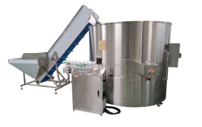 China SS304 Automatic Plastic Pet Bottle Unscrambler Machine Vertical for sale