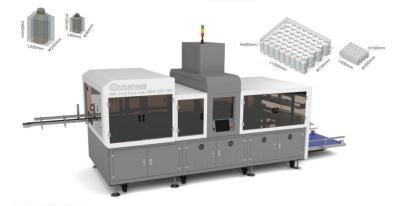 China 2L - 20L Bottle Packing Machine Automatic Bag Supply Bottle Packaging Line 4KW/H for sale