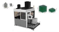 China Compact Bottle Stacking Bagging Machine 3000-4000 BPH 220V 50Hz for Pharma Cosmetic Bottles for sale