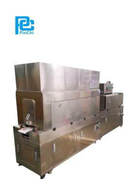 China Steaming Shrinking Machine for Food Bottles 100 BPM 99.9% Drying 304 Stainless Steel for sale