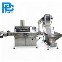 China 3 Cavities Cap Liner Insertion Machine 0.37KW Stainless Steel Automatic Gasket Inserter for sale