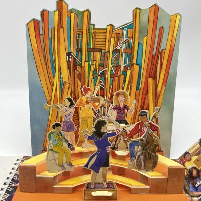 China Glossy Lamination Children's Book Printing 32 Pages With Pop Ups In 8.5x11 Size for sale