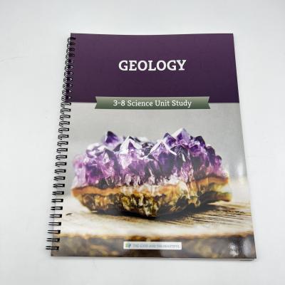 China Uncoated Paper Textbook Printing Service Customized For Academic Institutions for sale