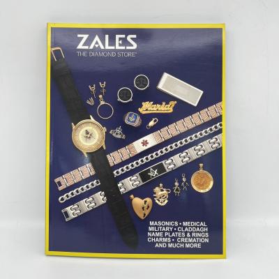 China Perfect Bound Custom Catalog Printing Extra Binding 3 Or 5 Holes Drill A4 A5 Size for sale