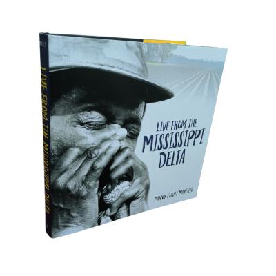 China Customed Hardcover Book Offset Printed Hardcover Coffee Table Book Live From The Mississippi Delta With Matte Lamination for sale