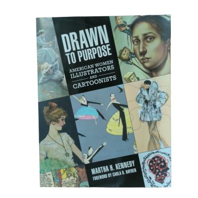 China Drawn To Purpose | Glossy Hardcover Art Book Printing Customizable CMYK Cover Smyth Sewn Binding With Spot UV for sale