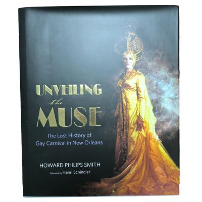 China Unveiling The Muse | Stylish Glossy Lamination Professional Coffee Table Book Printing With 3 Weeks Turnaround Time for sale