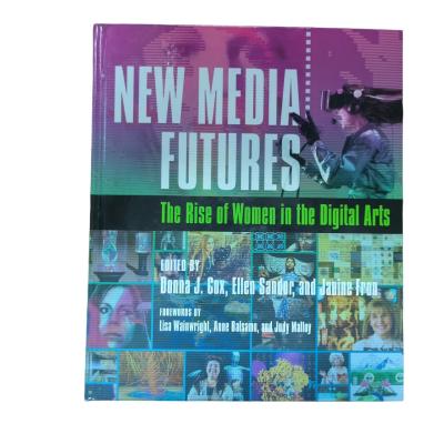 China New Media Futures | Hardcover Feminism Art Book For Photo Printing With Glossy Cover Finish And H/T Bands for sale