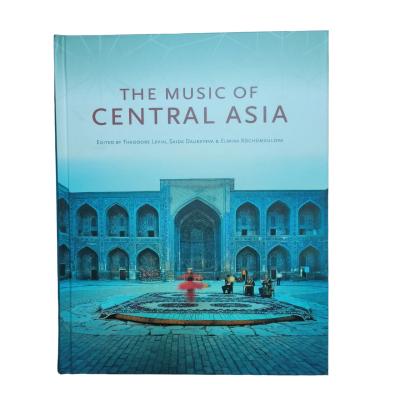 China The Music Of Central Asia | Hardcover Arts Book with Jacket Square Back with Glossy Art Paper Inner Pages for sale
