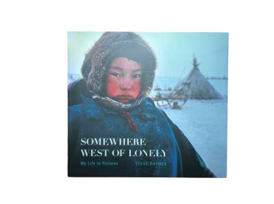 China Somewhere West Of Lonely Full Color Offset Printed Hardcover Coffee Table Book Jacket 157 GMS Glossy Art Paper for sale