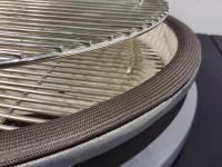 China Fiber Glass Grill Gasket 28mm BBQ Accessories for 22 24 Inch Grills for sale