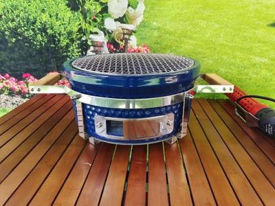 China BBQ Ceramic Kamado Table Grill 330MM Charcoal for sale