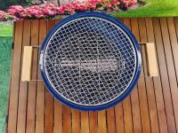 China BBQ Ceramic Kamado Table Grill 330MM Charcoal for sale