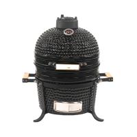 China 24 Inch Ceramic Barbecue Wheels Grill 200-700°F-Temperature-Range for sale