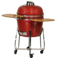 China Ceramic 24 Inch Kamado Grill Premium Performance For Chef Grade Cooking for sale