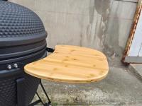 China Classic 22 Inch Kamado Grills BBQ Bubble Black Glaze Surface for sale