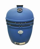 China Blue bubble Glazed Charcoal Kamado Grill 27 Inch BBQ for sale