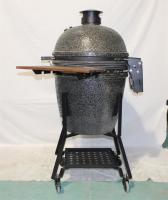 China Black 54.6cm 21.5 Inch Ceramic Charcoal BBQ Cast Iron Grate for sale