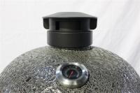 China Black 54.6cm 21.5 Inch Ceramic Charcoal BBQ Cast Iron Grate for sale