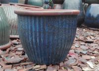 China Brown Hand Work 64cmx50cm Rustic Outdoor Plant Pots for sale