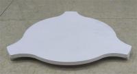 China Ceramic Kamado Grill Heat Deflector 380mm for 22 Inch BBQ Accessories Pizza Stone for sale