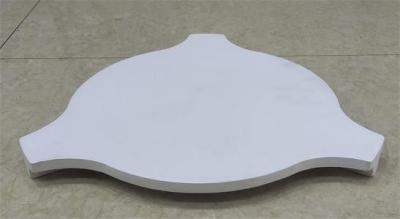 China Ceramic Kamado Grill Heat Deflector 380mm for 22 Inch BBQ Accessories Pizza Stone for sale
