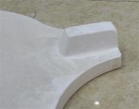 China Ceramic Kamado Grill Heat Deflector 380mm for 22 Inch BBQ Accessories Pizza Stone for sale