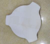 China 21.5 Inch 54.6cm Ceramic Heat Deflector for Kamado Grill BBQ Accessories Pizza Stone for sale