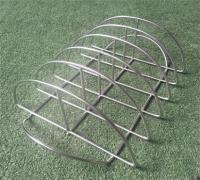China 304 Stainless Steel BBQ Rib Rack 38x21.5x11cm Smoker Grill Accessories for sale