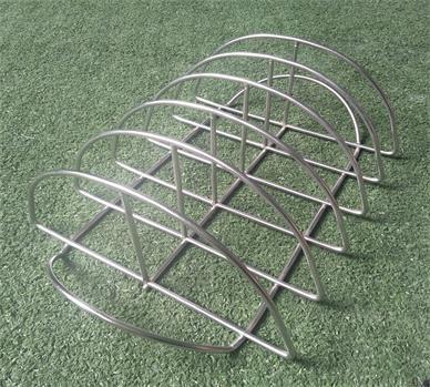 China 304 Stainless Steel BBQ Rib Rack 38x21.5x11cm Smoker Grill Accessories for sale