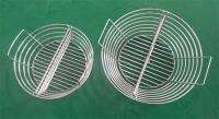 China SS304 Natural Color BBQ Grill Basket with Divider 30cm 37cm Stainless Steel for sale