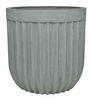 China Water Resistant Light Grey 21cmx222cm Fiber Clay Pots for sale