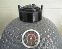 China Kitchenware Dark Grey 12.5 Inch 31.8cm Small Ceramic Grill for sale