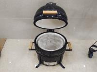 China BBQ Black BBQ 15 Inch Kamado Grill Special Kitchenware Charcoal for sale